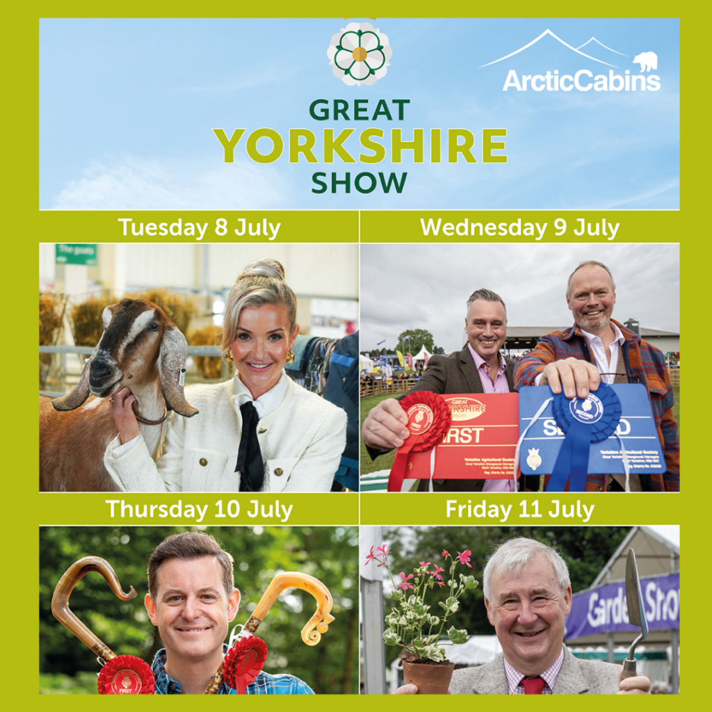 Great Yorkshire Show 2025 - Arctic Cabins Shows